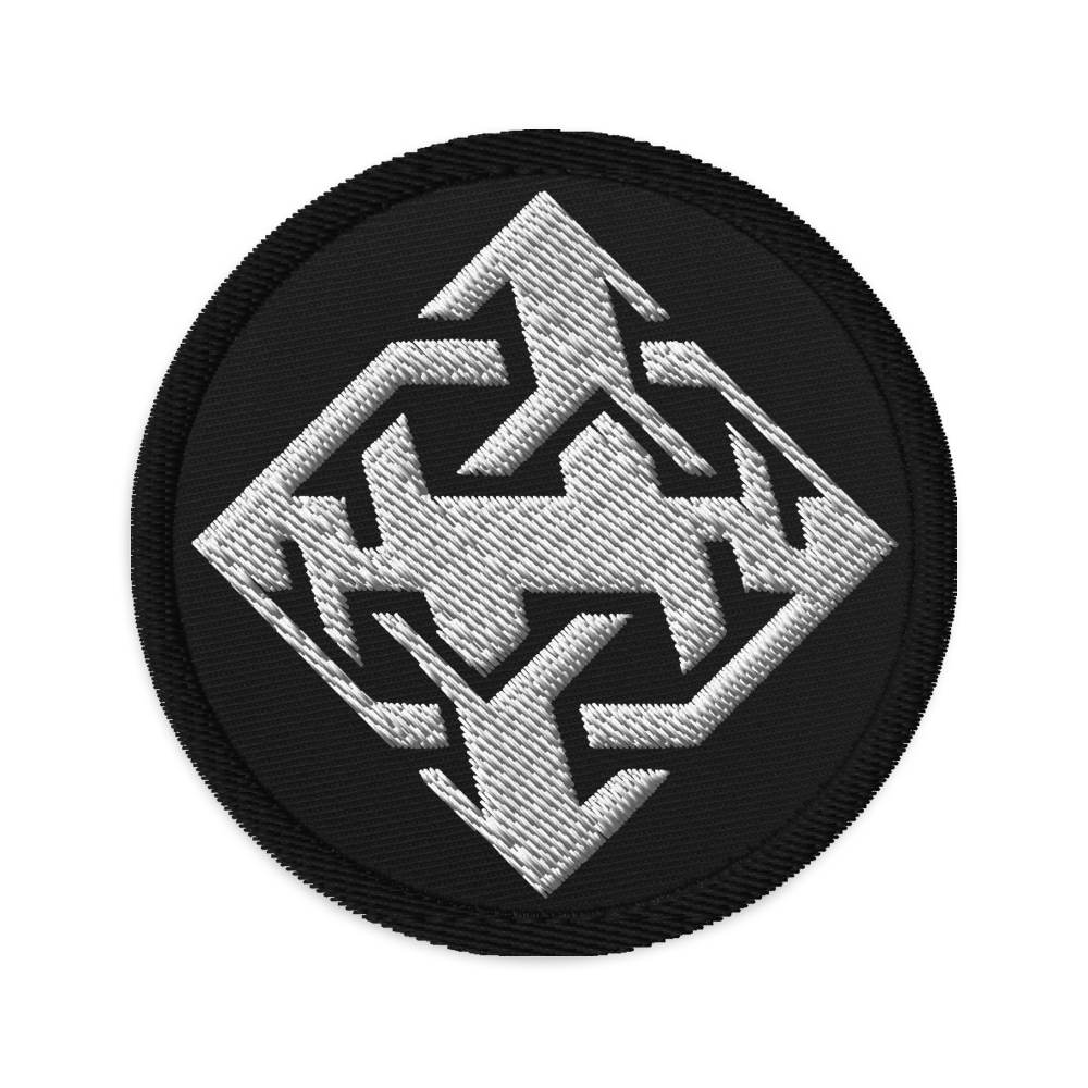 TETRA TRINITY EMBROIDERED PATCH – Dustrial