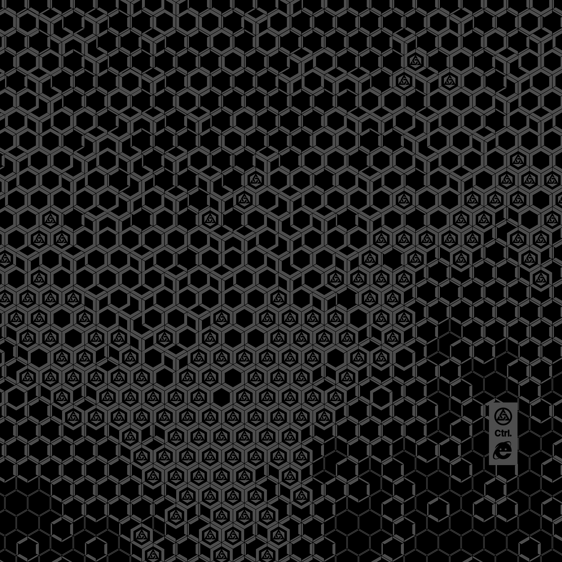 HEX AUTOMATA BLVCK WALLPAPER – Dustrial