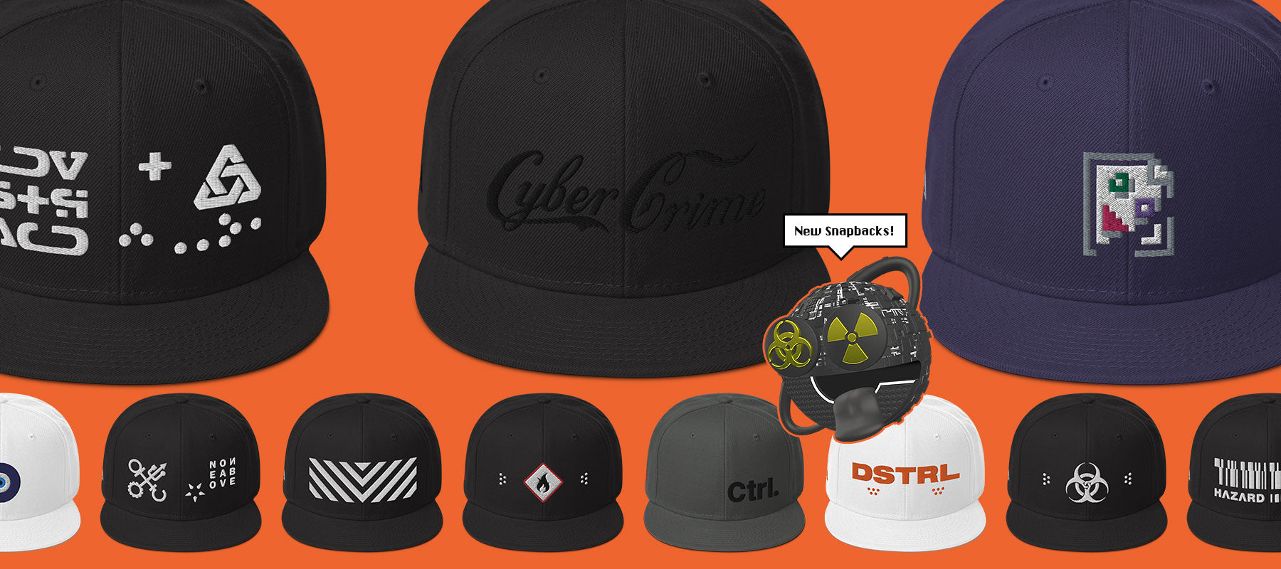 NEW SNAPBACKS ADDED – Dustrial