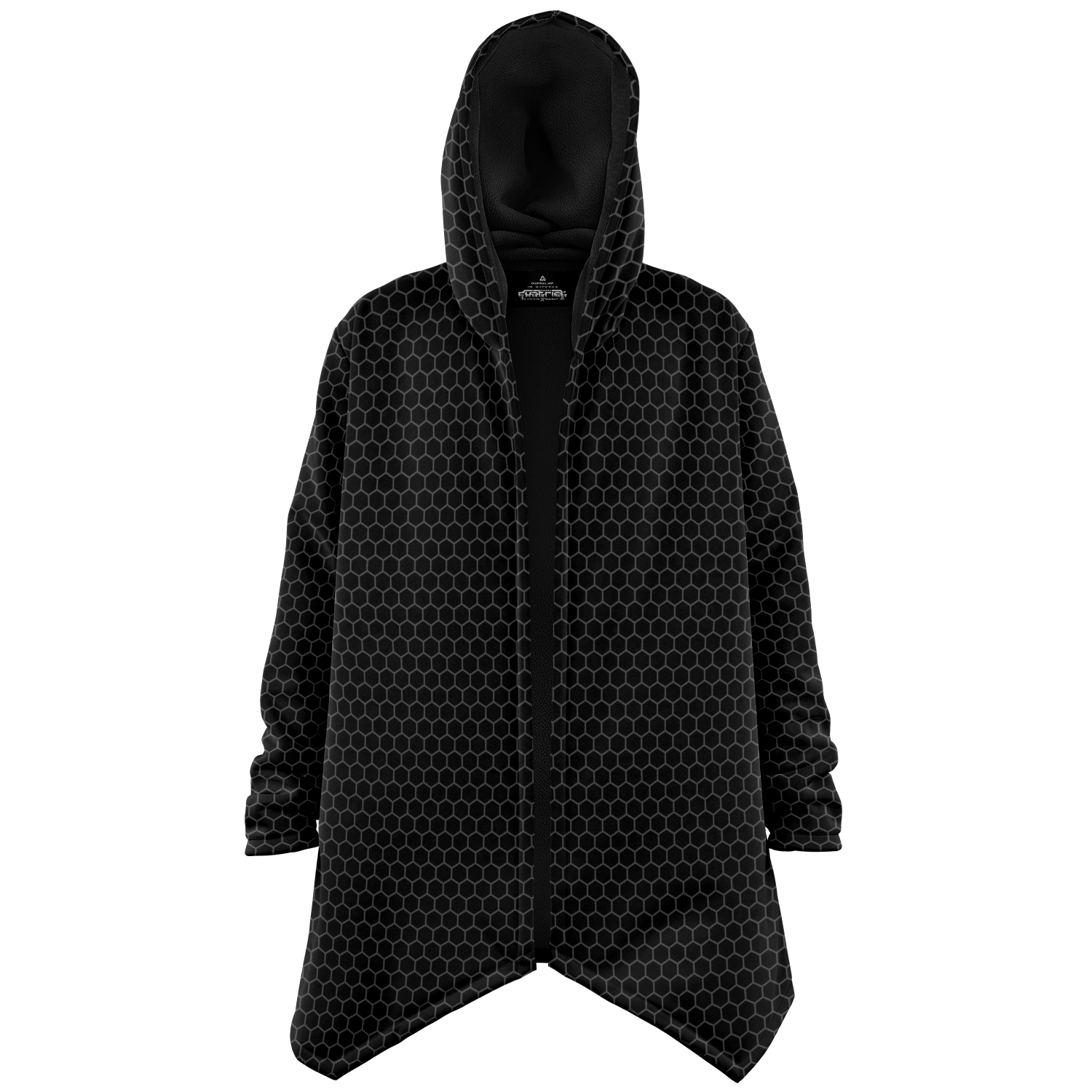 HEXAGON BLVCK DEEPFLEECE CLOAK – Dustrial