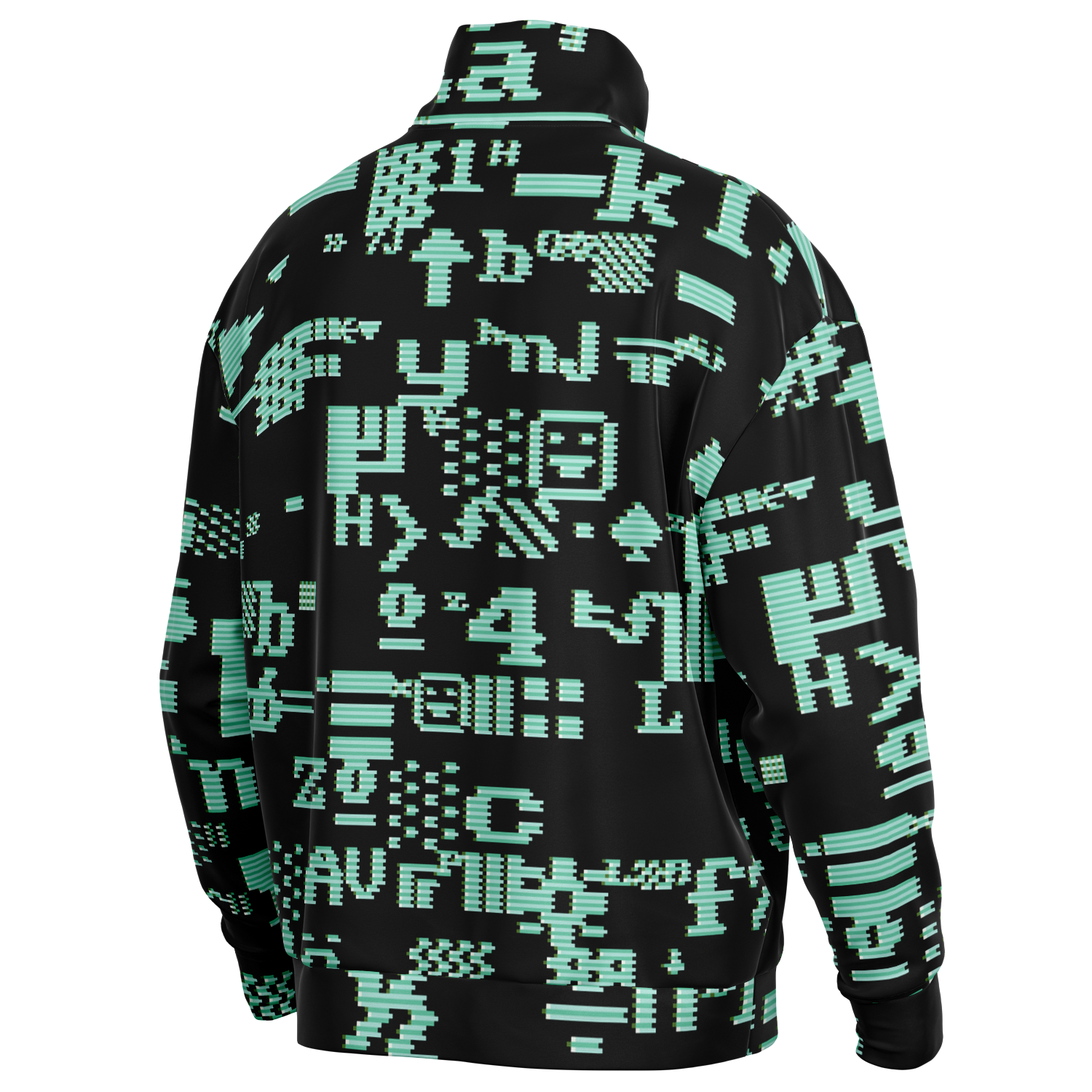 ASCII MECHA HW-OS QZIP SWEATSHIRT – Dustrial