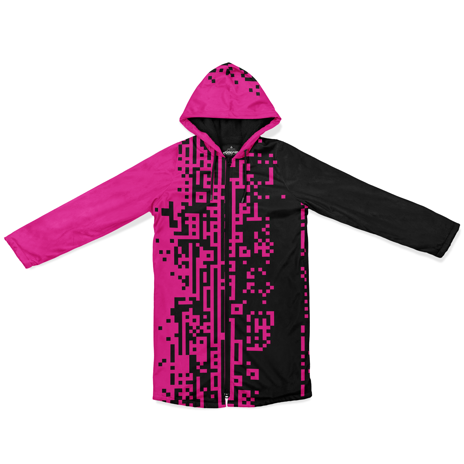 DEFRAG MAGENTIC DEEPFLEECE ZIP CLOAK – Dustrial