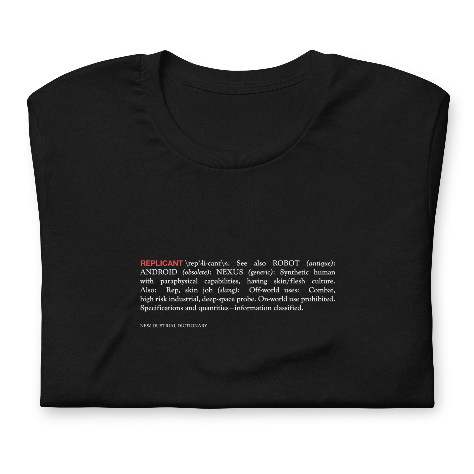 REPLICANT GRAPHIC TEE – Dustrial