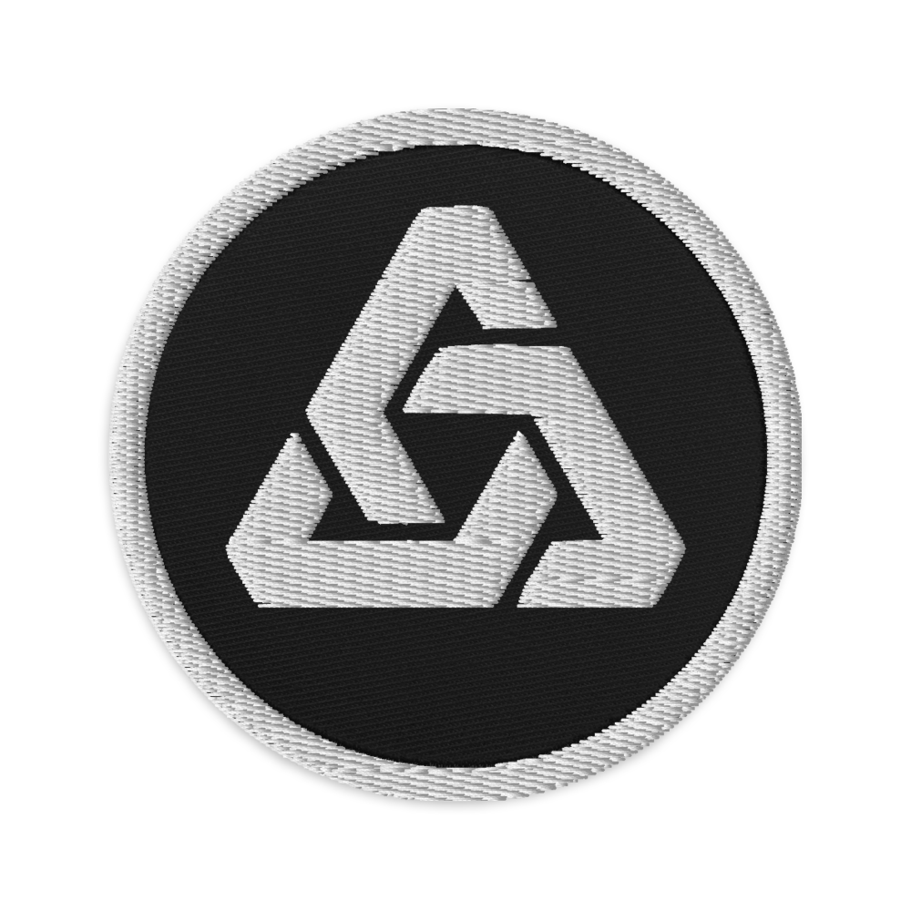 TRINITY EMBROIDERED PATCH – Dustrial