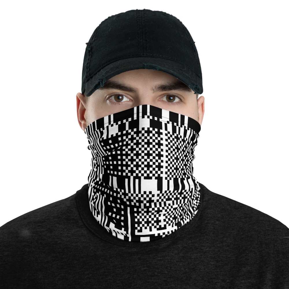 MACPAINT MONO NECK GAITER MASK – Dustrial